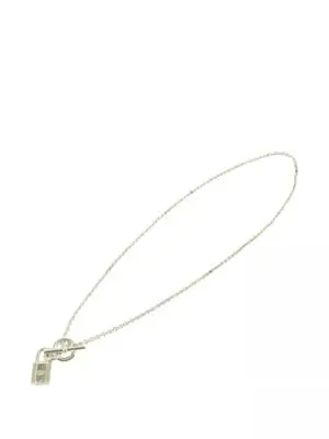 Hermès Padlock Pendant Necklace