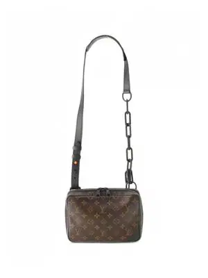 LOUIS VUITTON 2015-2026 Monogram Solar Ray Utility Front Bag Crossbody Bag - Brown