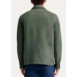 Frescobol Carioca Suede Chore Jacket
