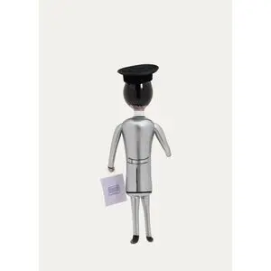 DE CARLINI Doorman Glass Christmas Ornat