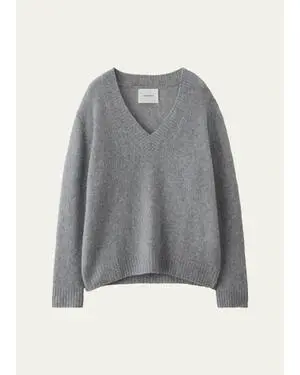 LISA YANG Leona V-neck Cashmere Sweater