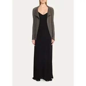 Issey Miyake Misty Pleats Open Cardigan