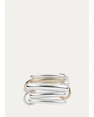 SPINELLI KILCOLLIN Leo Mx Deux Tri-tone 5-band Ring