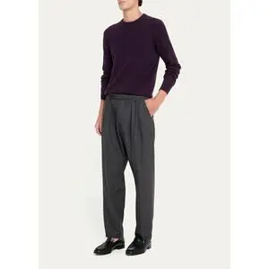 Massimo Alba Relaxed-leg Pleated Trousers