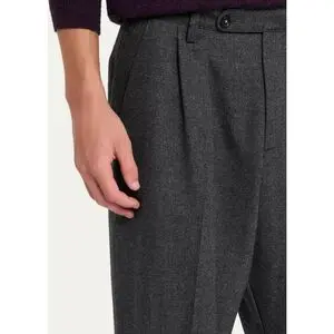 Massimo Alba Relaxed-leg Pleated Trousers