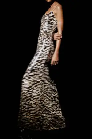 Meshki Deborah Sequin Maxi Dress