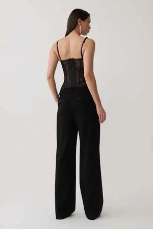 Meshki Nadia Tulle Boned Corset