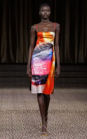 Christopher Esber Lacquer Midi Dress