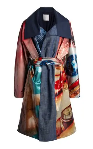 Christopher Esber Adaption Cocoon Coat - Multi