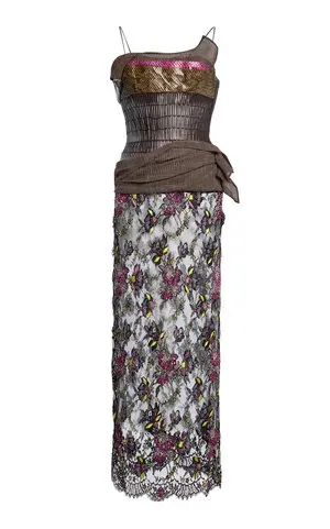 Christopher Esber Morpho Twitch Maxi Dress