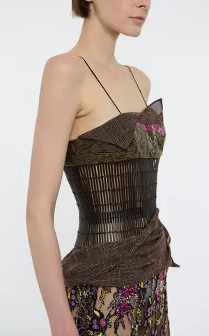 Christopher Esber Morpho Twitch Maxi Dress