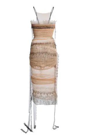 Christopher Esber Shadow Ink Midi Dress