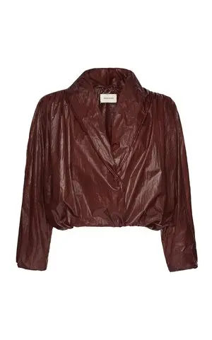 Magda Butrym Oversized Jacket - Brown