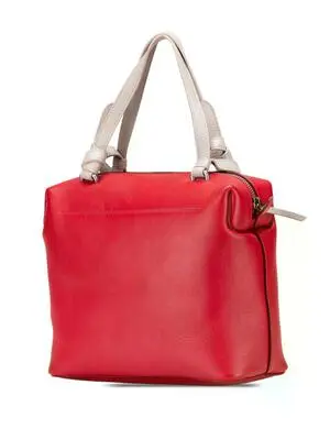 Celine 2017 Small Leather Soft Cube Bag Satchel