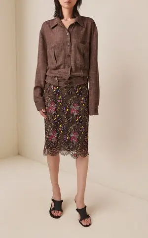 Christopher Esber Morpho Midi Skirt