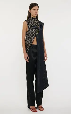 Christopher Esber Tangent Tailored Maxi Vest