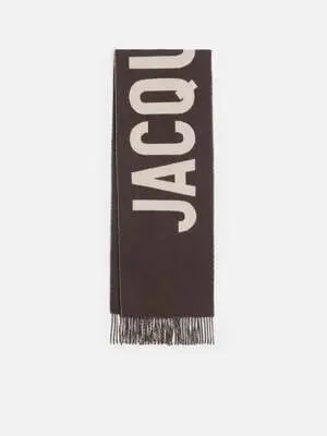 Jacquemus Mini L'echarpe Scarf - Multibrown