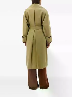 Another Tomorrow Double-breasted Trench Coat