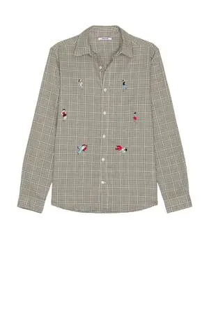 EDMMOND STUDIOS Groove Room Shirt In Grey