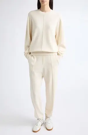 TOTEME Crewneck Sweater - Ecru