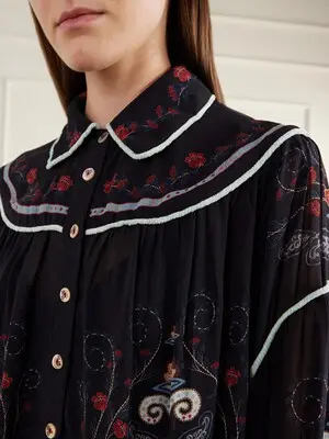 Farm Rio Nikita Printed Georgette Shirt