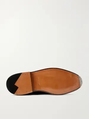 J.M. WESTON Half Hunt Leather Derby Shoes
