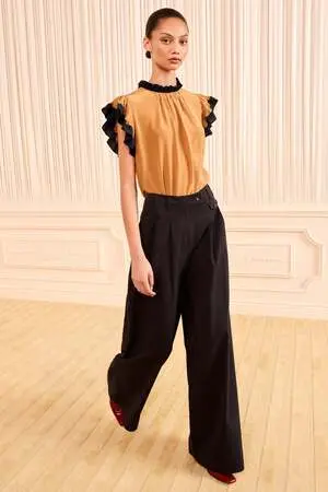 Ulla Johnson Twyla Ruched Top - Canyon