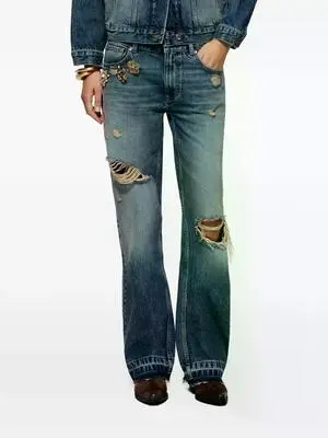 Liu Jo Jeans Destroyed With Spille-jewel