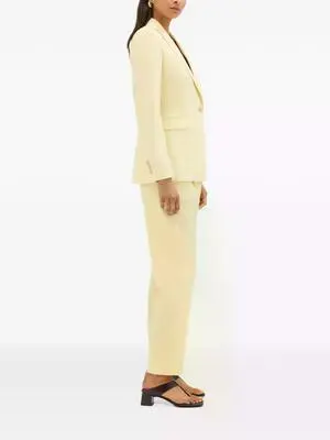 Another Tomorrow Single-button Peaked-lapel Blazer