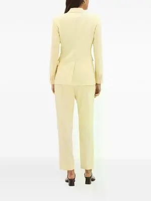 Another Tomorrow Single-button Peaked-lapel Blazer