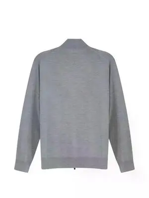 BRAMANI CASHMERE Zip-up Wool Cardigan