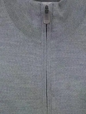 BRAMANI CASHMERE Zip-up Wool Cardigan