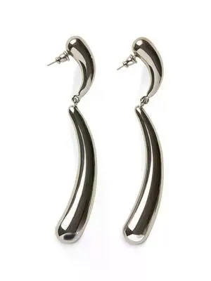 PANCONESI Blow Up Forma Drop Earrings - Silver