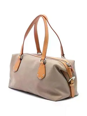 Prada 2010-2026 Canvas Canapa Logo Shoulder Bag