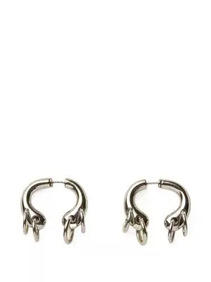 PANCONESI Helix Pierced Earrings - Silver