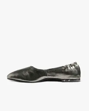 Beek Swan Leather Ballet Shoe