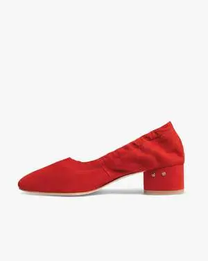 Beek Lina Suede Ballet Heel