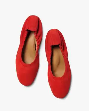 Beek Lina Suede Ballet Heel