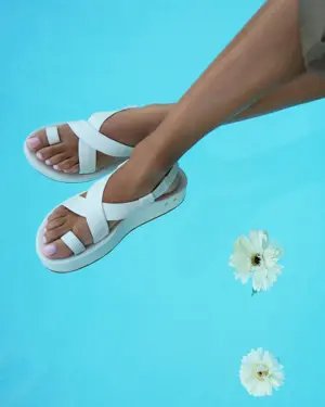 Beek Caracara Leather Platform Sandal