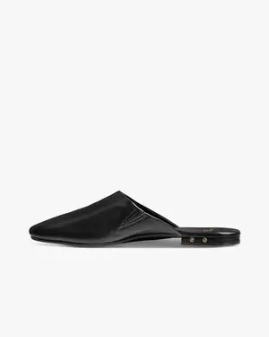 Beek Blackbird Leather Mule