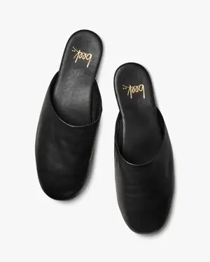 Beek Blackbird Leather Mule