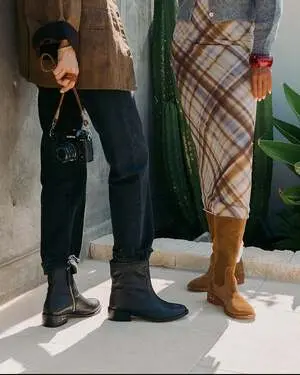 Beek Grackle Leather Boots With Removable Strap