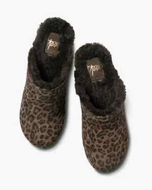Beek Woodpecker Shearling Clog