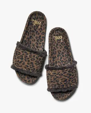 Beek Gallito Shearling Suede Slide Sandal