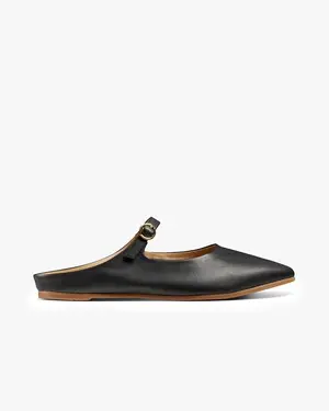 Beek Swallow Leather Ballet Mule