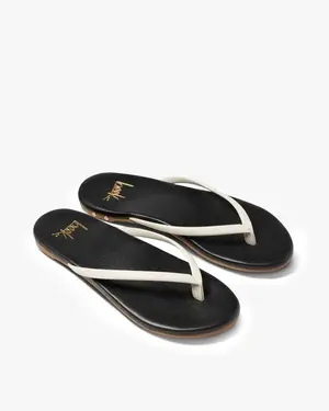Beek Sunbeam Leather Flip Flop Sandal - Multi