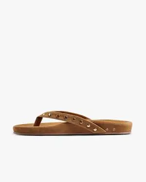 Beek Tringa Leather Thong Sandal