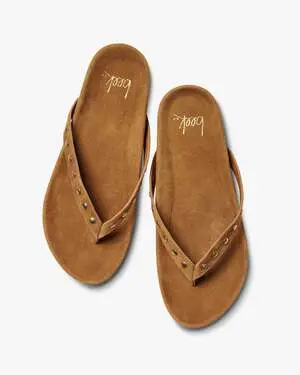 Beek Tringa Leather Thong Sandal