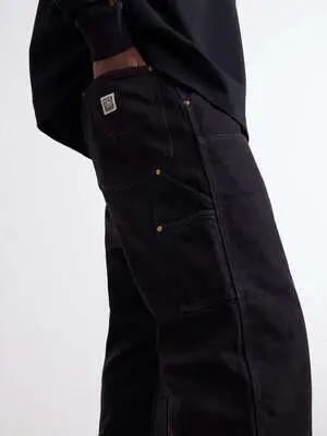 Polo Ralph Lauren Straight-leg Double-knee Cotton-canvas Trousers