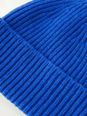 William Lockie Ribbed Cashmere Beanie